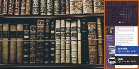 Gothic Writing Stimulus Pictures