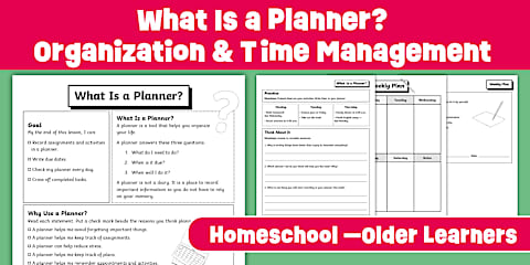 Family Meeting Template for Homeschool | Setting Goals