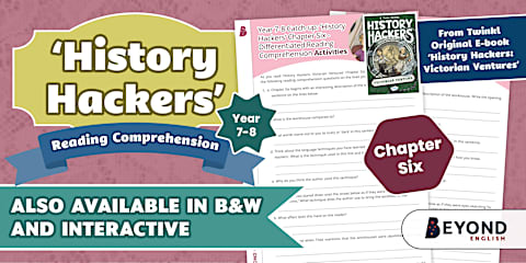 Year 7-8 Catch-up: 'History Hackers' Chapter Eight - Differentiated ...