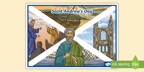 St. Andrew's Day Poster