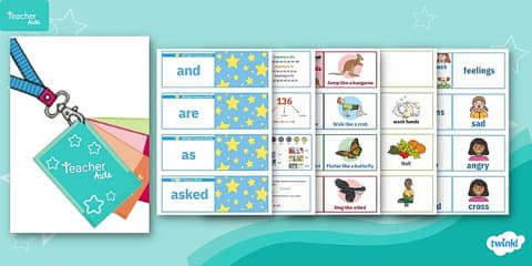 Lanyard-Sized Pictorial Communication Cards