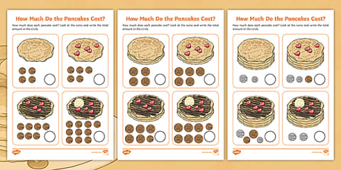 Coin Recognition Matching Worksheets - EYFS, Early Years, KS1, Key ...