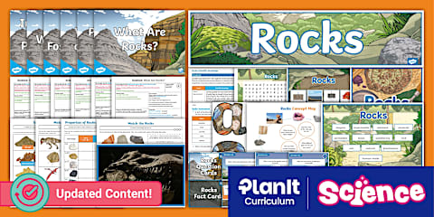 Science: Rocks: Types of Rocks Year 3 Lesson Pack 1