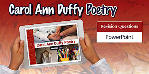 Carol Ann Duffy Revision Table: Poetic Techniques