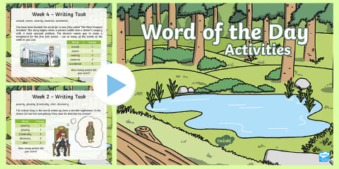 Year 2 Summer 2 Word of the Day PowerPoint