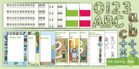 Peter Pan Simple Sentence Writing Prompt Pictures Activity