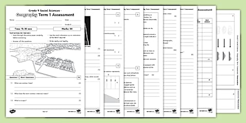 Gr 9 Geography Practice test: Physical Geography