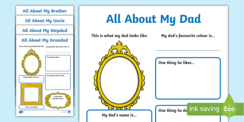 'All About My Mum' Worksheet | Twinkl