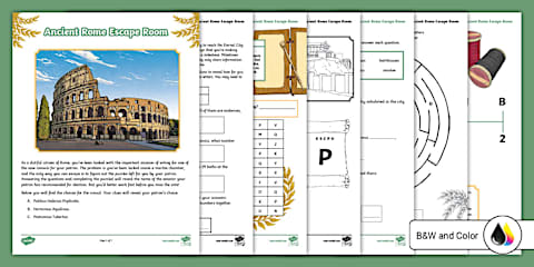 Ancient Rome PowerPoint & Google Slides for 3rd-5th Grade