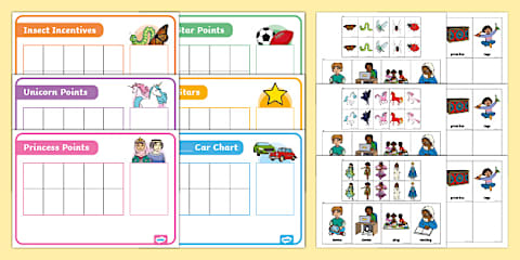 My Sticker Reward Chart - KS1 Resource