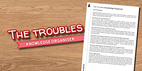 The Troubles Timeline Activity Sheet