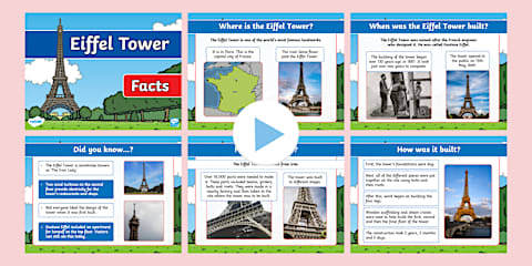 Eiffel Tower Craft Activity