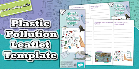 Earth Day: Microplastics Fact File Template