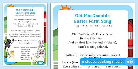 5 Little Easter Eggs Rhyme