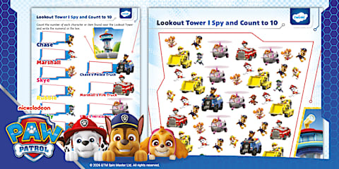 PAW Patrol: Maths Activity Booklet [Ages 3-5]