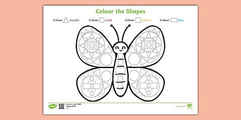 Symmetry Butterfly Painting Activity