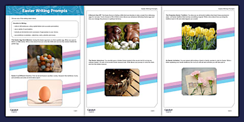 Easter Story Setting Photo Prompt Cards