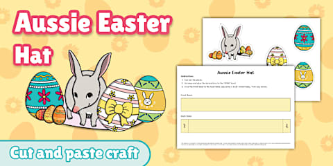 Easter Craft Hat