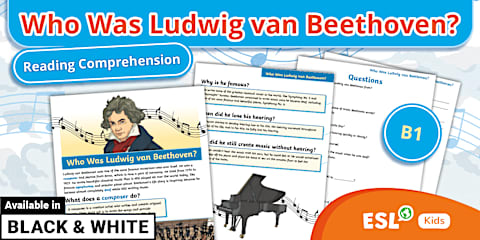 First Grade Baroque Period Reading Comprehension Worksheet