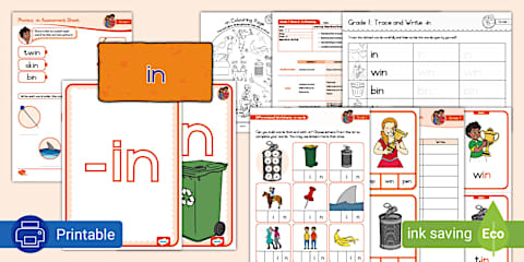 Grade 1 Phonics Pack -th