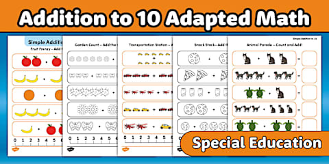 Safari Addition Sheet