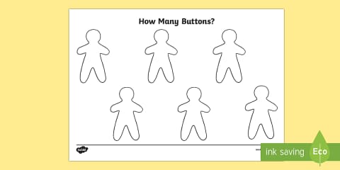 Gingerbread Man Themed Clock Counting Activity