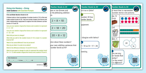 Year 1 Diving into Mastery: Step 7 Subtraction - Counting Back Activity ...