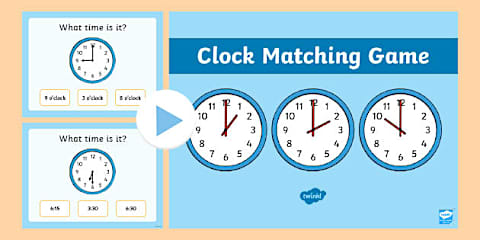 Telling the Time PowerPoint