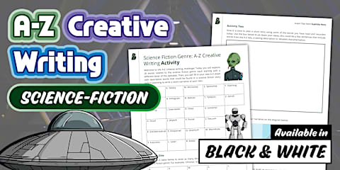 Sci-Fi Story Writing Resource Pack