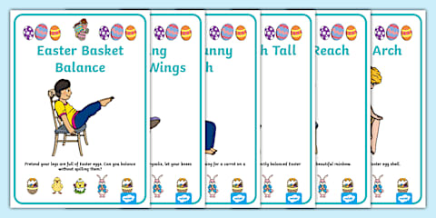 KS2 Easter Brain Break Action Cards