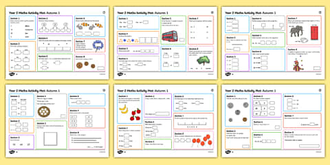 Year 2 Autumn 2 Maths Activity Mats