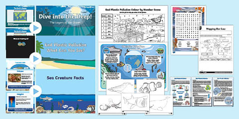 World Oceans Day First Level Activity Pack