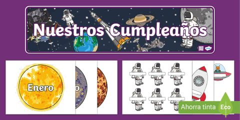 Pack de exposición: Los cumpleaños de nuestra clase - Globos aerostáticos
