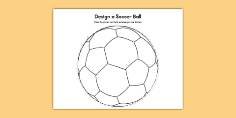Soccer Ball Paper Craft