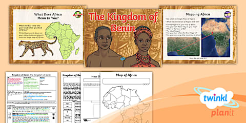 KS2 The Kingdom of Benin Map Activity