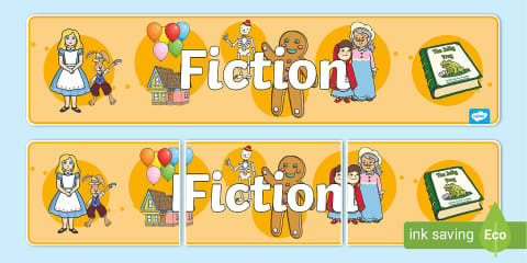 Non-Fiction Photo Display Banner