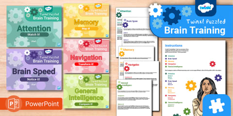 Working Memory Resource Pack