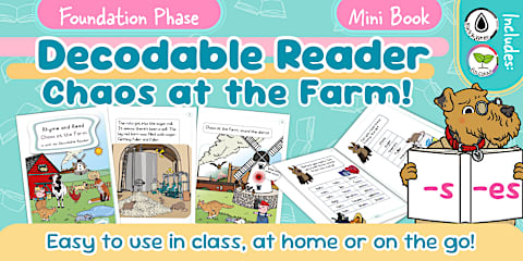 Foundation Phase Phonics - ou Digraph Decodable Reader - Mini Book ...