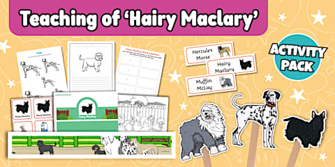 Story Sequence Activity to Support Teaching on Hairy Maclary