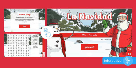 Spanish: Christmas Activity Pack