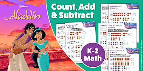 Kindergarten Zoo Addition Within 10 Worksheet