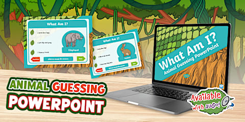 What Am I? Animal Guessing Game PowerPoint