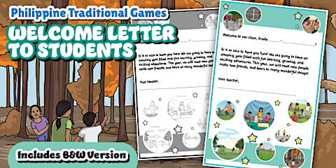 Philippine Traditional Games Classroom Behavior Poster