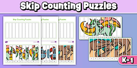 Too Many Frogs: Skip Counting in 2s, 5s and 10s