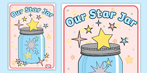 Star Jar Reward Display