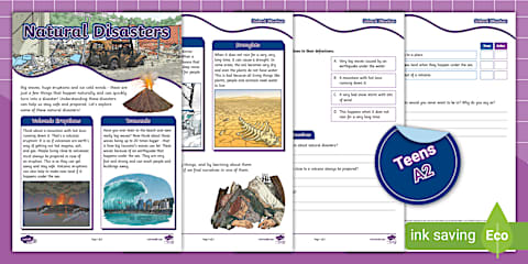 Natural Disasters Explainer (Part 1) - Mini Lessons - Twinkl Kids' TV