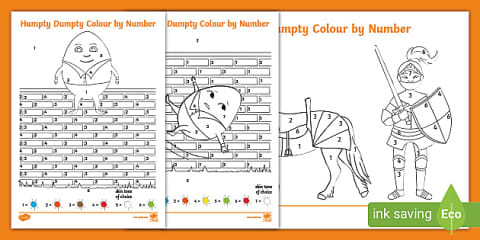 Humpty Dumpty Pattern Tracing Activity