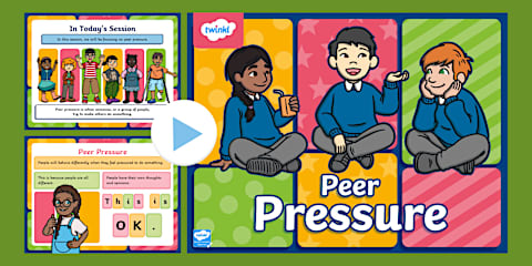 Peer Pressure Freeze Frame Flashcards