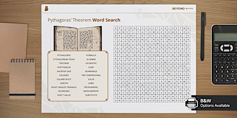 Pythagoras' Theorem Problem Solving Worksheets
