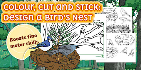 Moose Mosaic Colouring Sheets